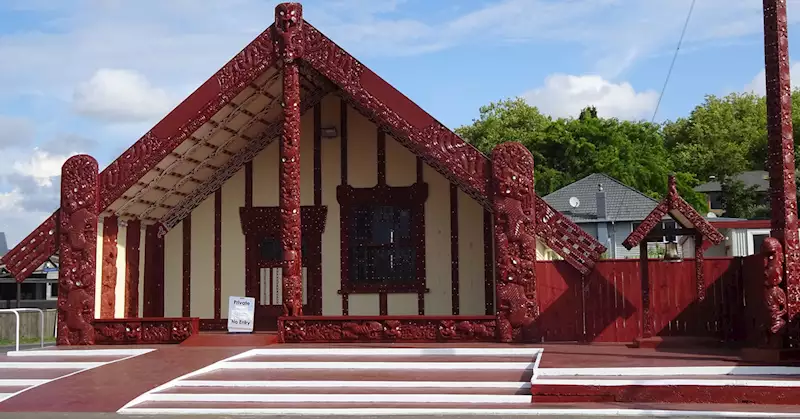 Traditional Maori House